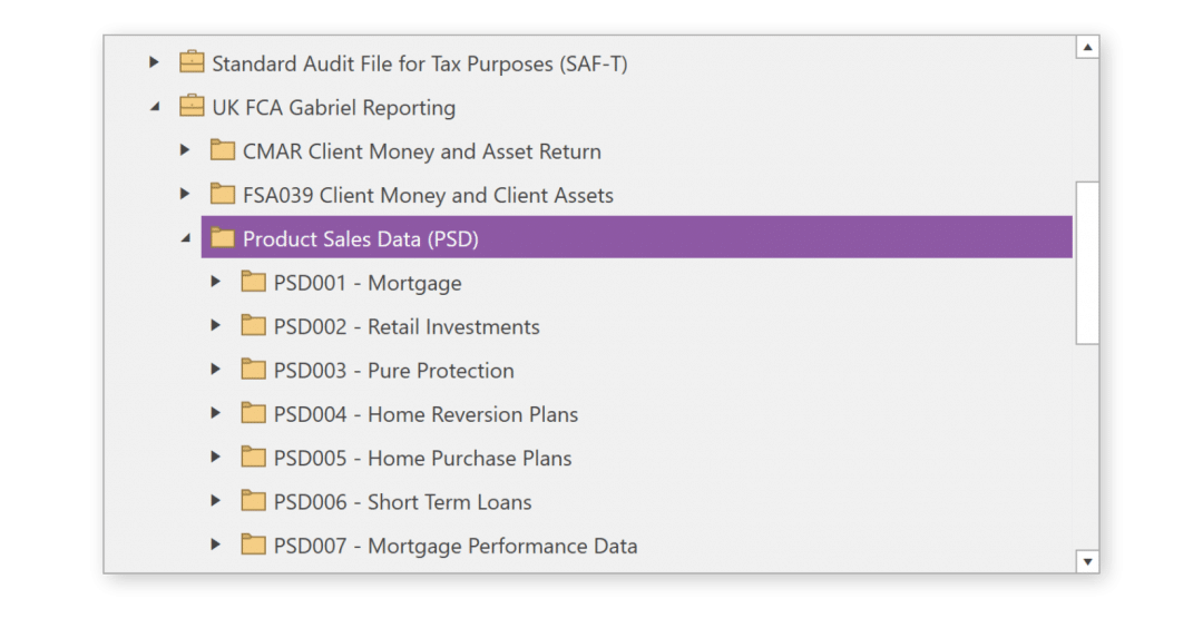 Product Sales Data FCA XML Returns - Authority Software